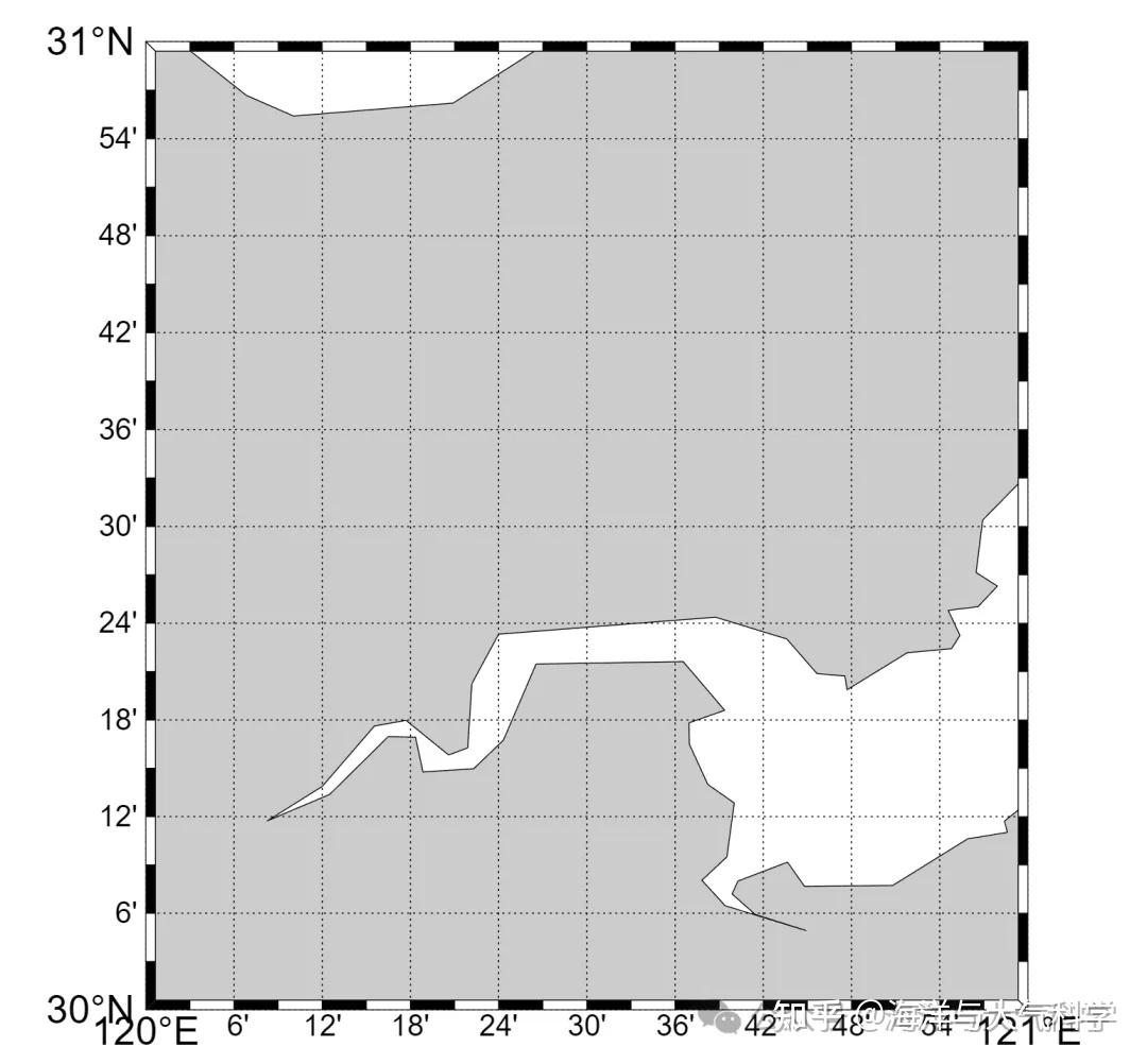 【matlab】海图的刻度样式，°，度分 - 知乎