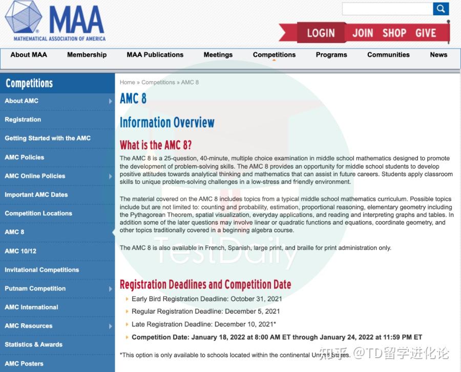 备考AMC一定要知道的7个网站，一定要收藏！ - 知乎