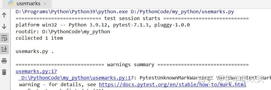 【pytest官方文档】解读- 如何自定义mark标记，并将测试用例的数据传递给fixture函数 - 知乎