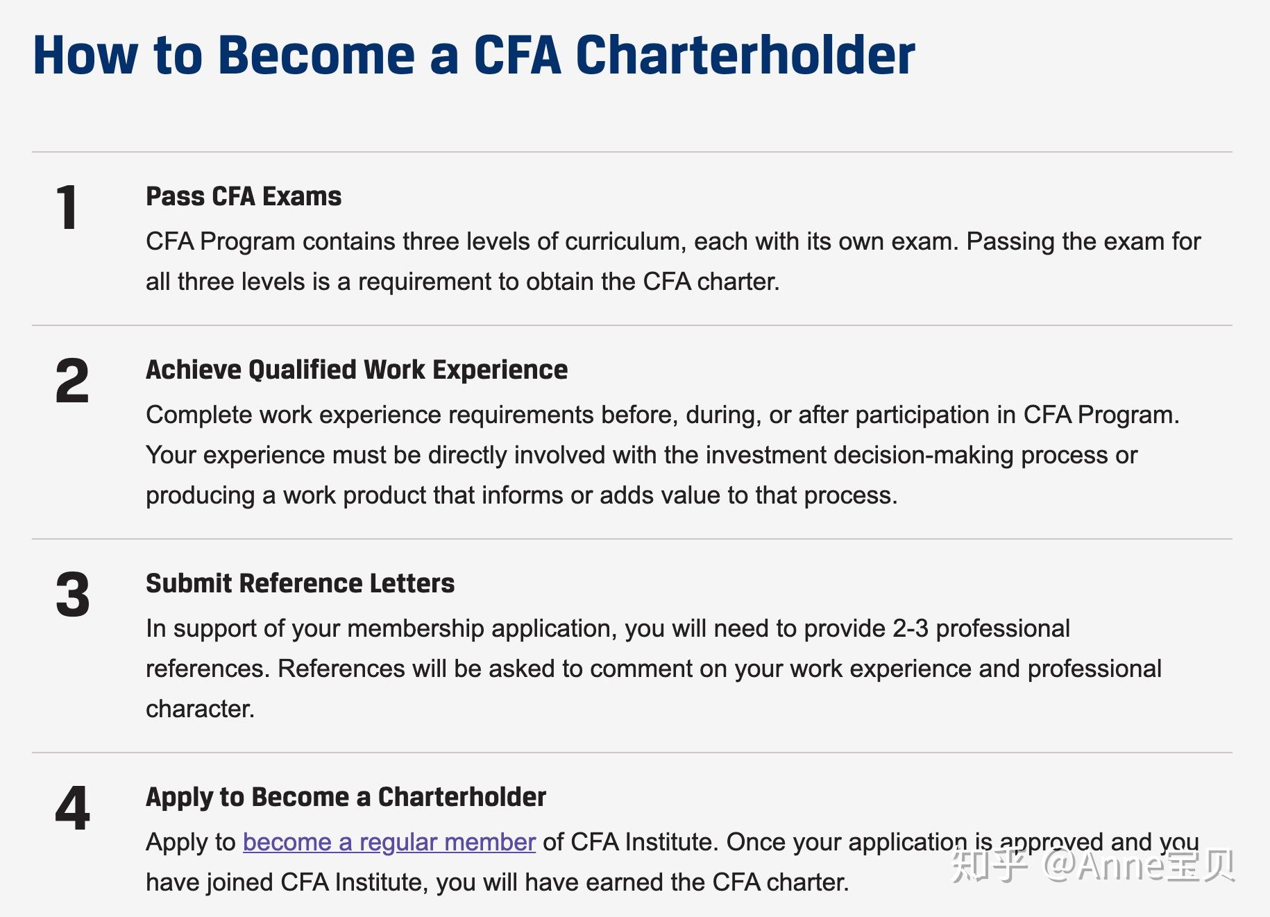 一文尽知CFA（科普+报名+备考+考前准备） - 知乎