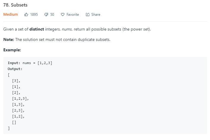 78. Subsets - 知乎