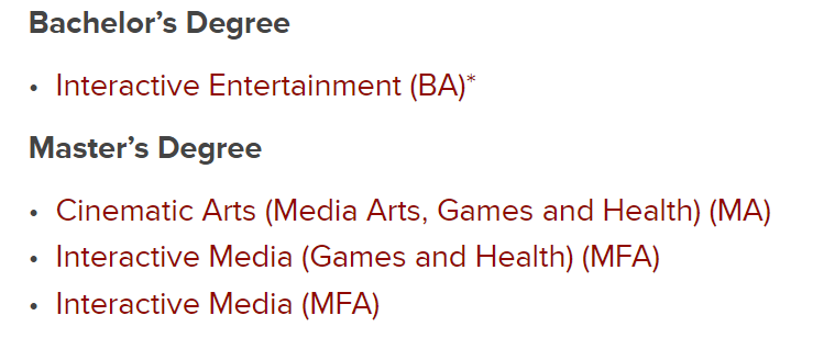 美国南加州大学USC-游戏专业最全详解 - 知乎