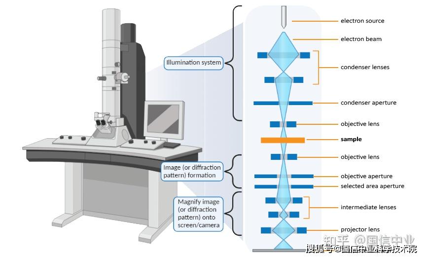 一文带你全面了解—透射电子显微镜（TEM)原理及应用 - 知乎