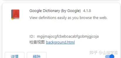 Chrome插件：Google Dictionary让用户在浏览网页时轻松查看单词定义 - 知乎