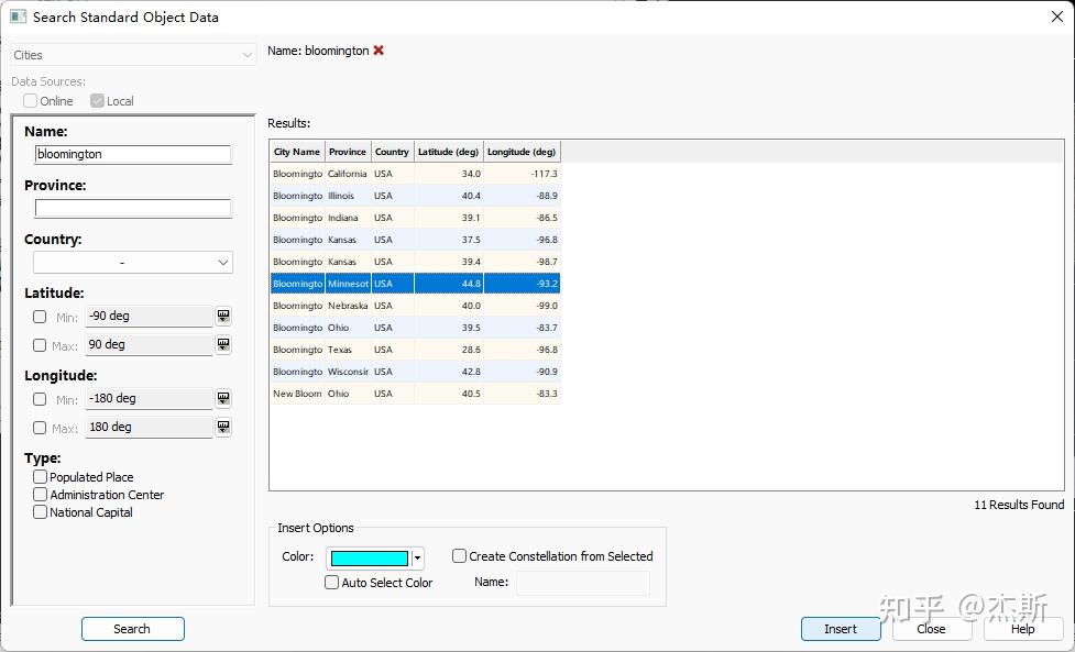 【STK11官方Tutorial学习笔记】Lesson2：插入并配置STK对象 - 知乎
