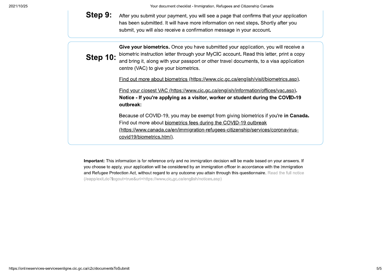 加拿大签证申请：前置问卷环节生成Personal Reference Code和Checklist，啥用？ - 知乎