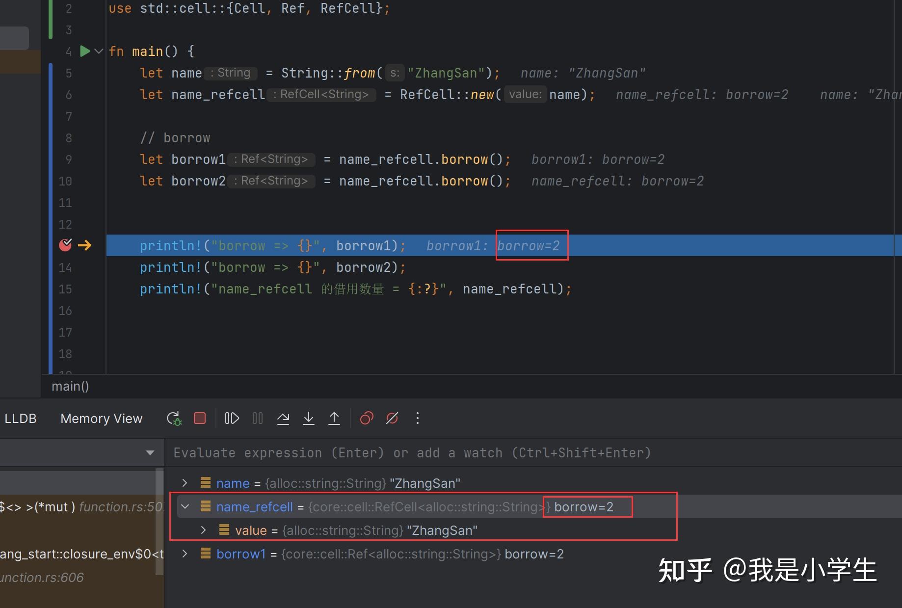 Rust 中级教程 第23课——内部可变性—RefCell - 知乎
