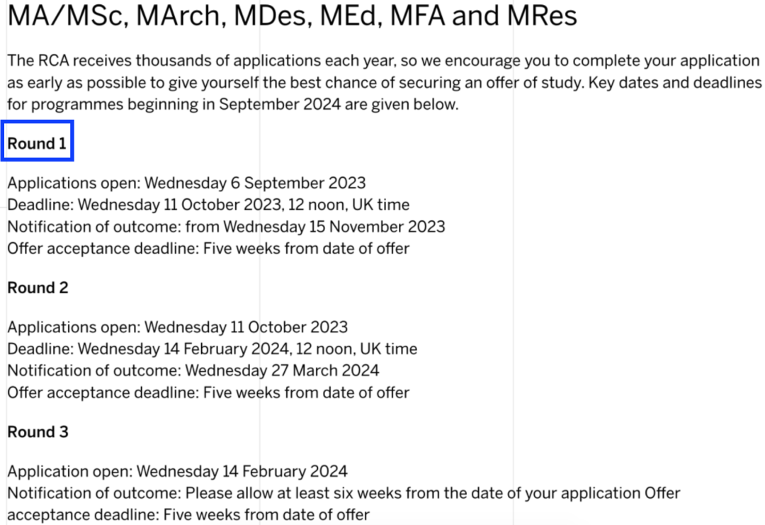 24FALL申请的看过来，皇艺新政策、DDL提前、新增MArch学位！ - 知乎
