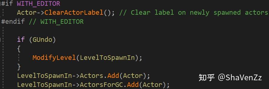 UE4 SpawnActor源码解析(一)---SpawnActor - 知乎