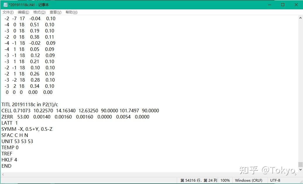 Olex2能打开hkl文件吗 - 知乎