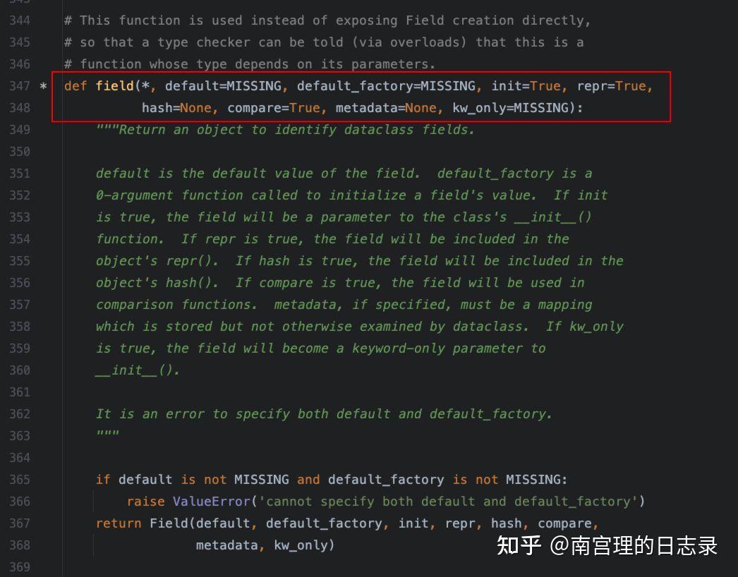 68、Python之函数高级：一文搞懂dataclass，快速定义数据类 - 知乎