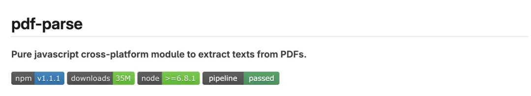 5种开源PDF解析方案（JS/Node.js）及实战教程 - 知乎