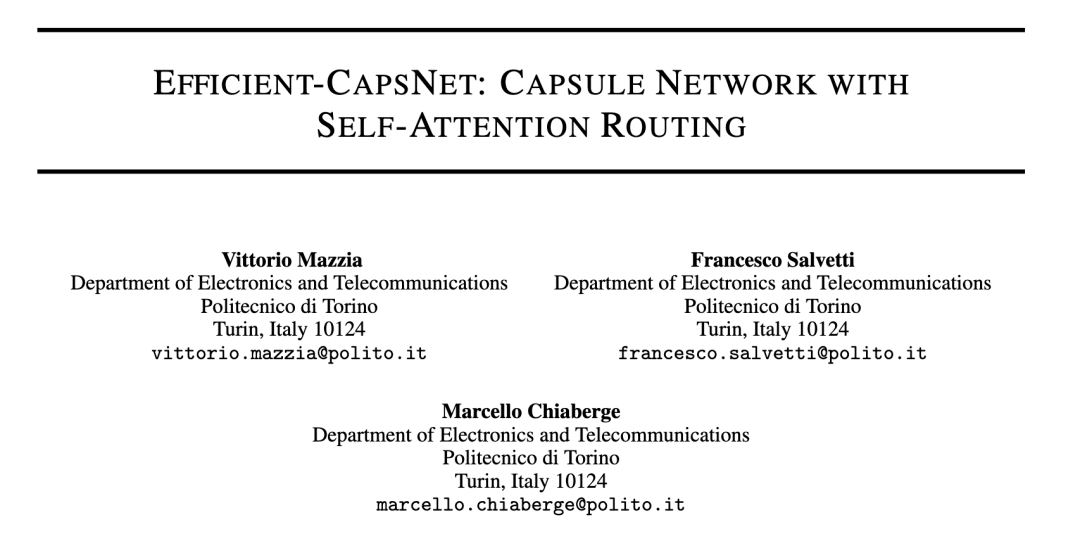 仅需原始参数的2%，全新胶囊网络Efficient-CapsNet效果依然「强势」 - 知乎