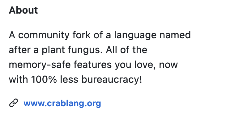 粉碎官僚主义，Rust 有了新的社区分支 - 知乎