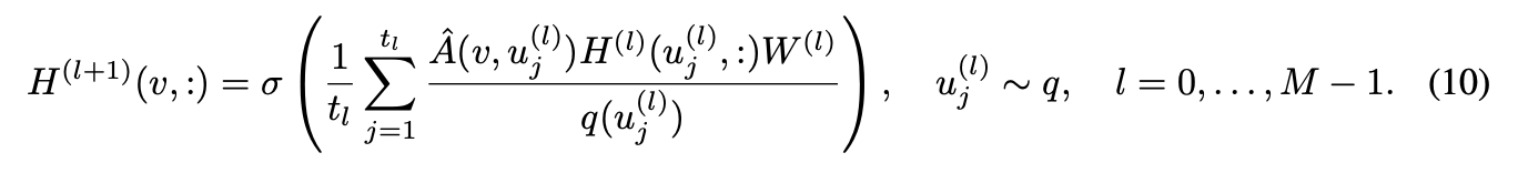 GCN论文阅读笔记5-FASTGCN: FAST LEARNING WITH GRAPH CONVOLUTIONAL NETWORKS VIA IMPORTANCE SAMPLING - 知乎