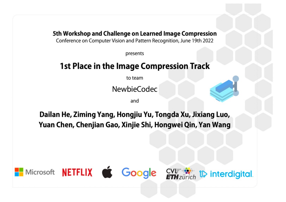 CVPR 2022 | CLIC图像编码竞赛第一名方案解析 - 知乎