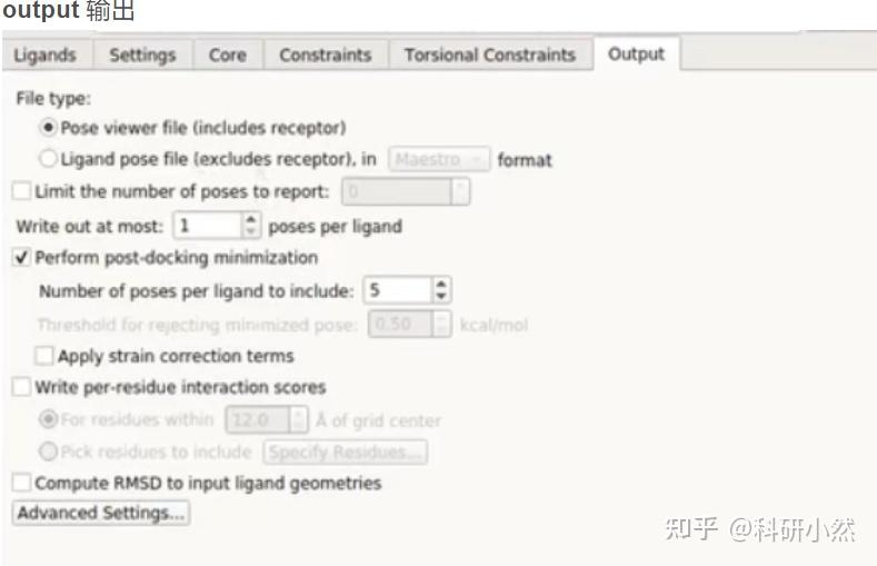 【科研干货】薛定谔教程--Glide分子对接 | Ligand Docking - 知乎