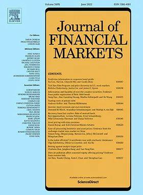 金融优质期刊整理汇总！含金融细分领域！ - 知乎