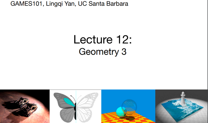 Games101笔记：曲面细分、简化 - 知乎