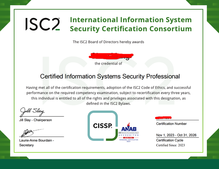 不报辅导班一次性通过CISSP经验分享（附：备考教材、往年真题及个人学习笔记） - 知乎