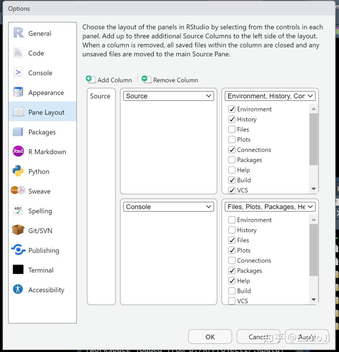 在RStudio主界面增加一个代码编辑区 - 知乎