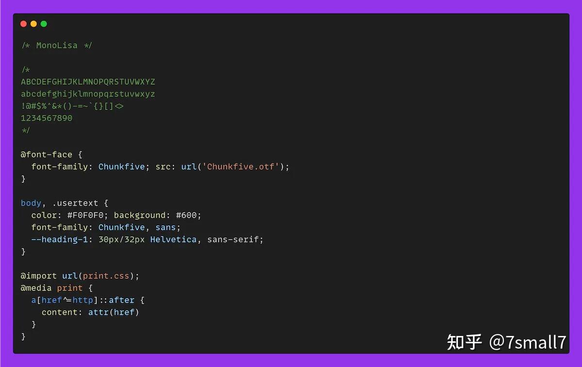 vscode最适合编程的 6 种字体 - 知乎