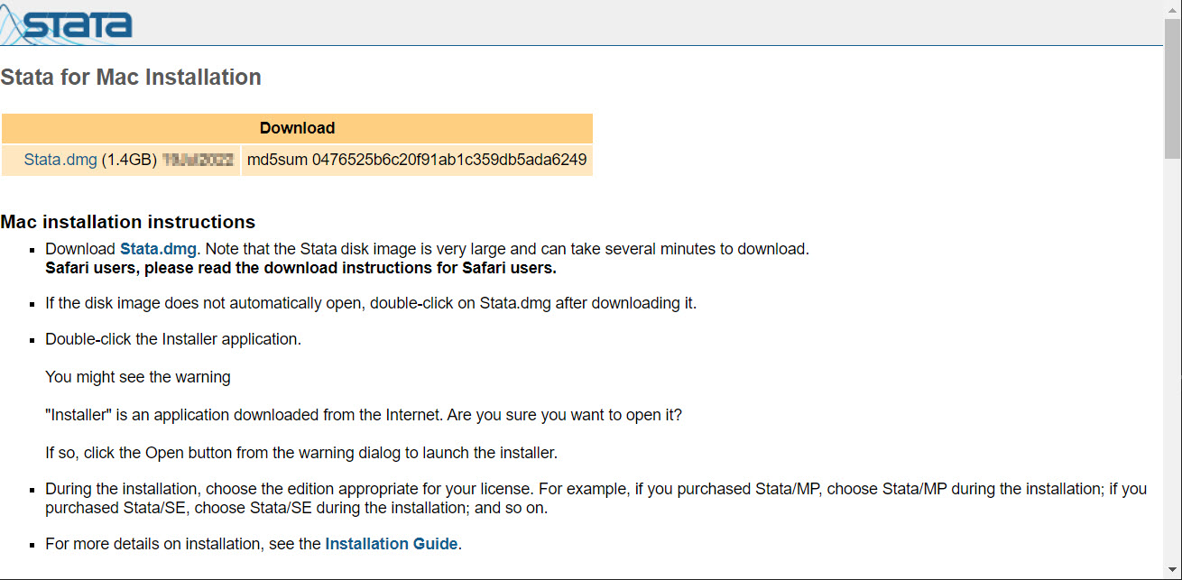 如何在 Mac 电脑上下载、安装和激活 Stata软件 - 知乎