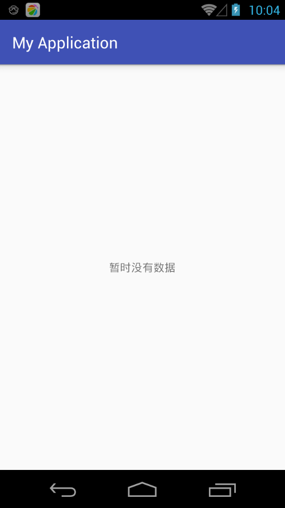 Android自定义控件之像ListView一样使用RecyclerView - setEmptyView - 知乎