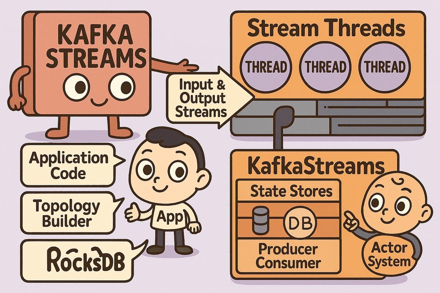 2025年流处理引擎｜卡通图解：Flink vs Kafka Streams vs Spark Structured Streaming - 知乎