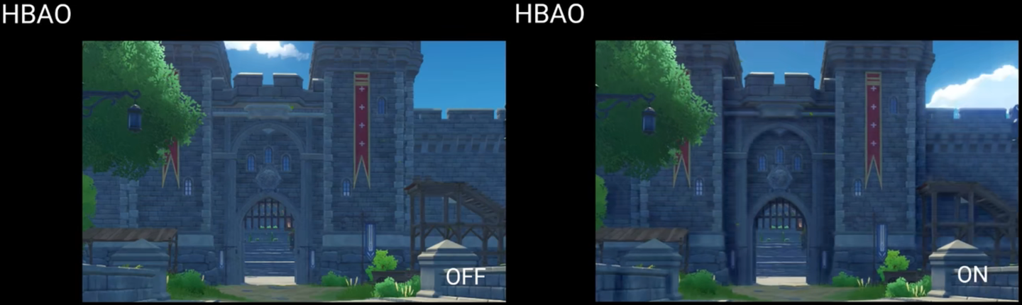 [摸着原神学图形]HBAO实现与优化 - 知乎