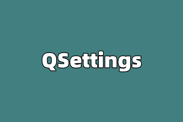 QSettings - 知乎