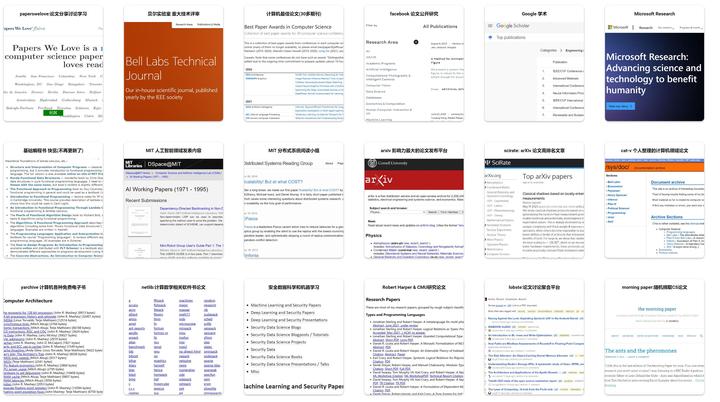 Arxiv之外找计算机研究的论文18个平台 - 知乎