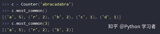 python中统计计数的几种方法 - 知乎