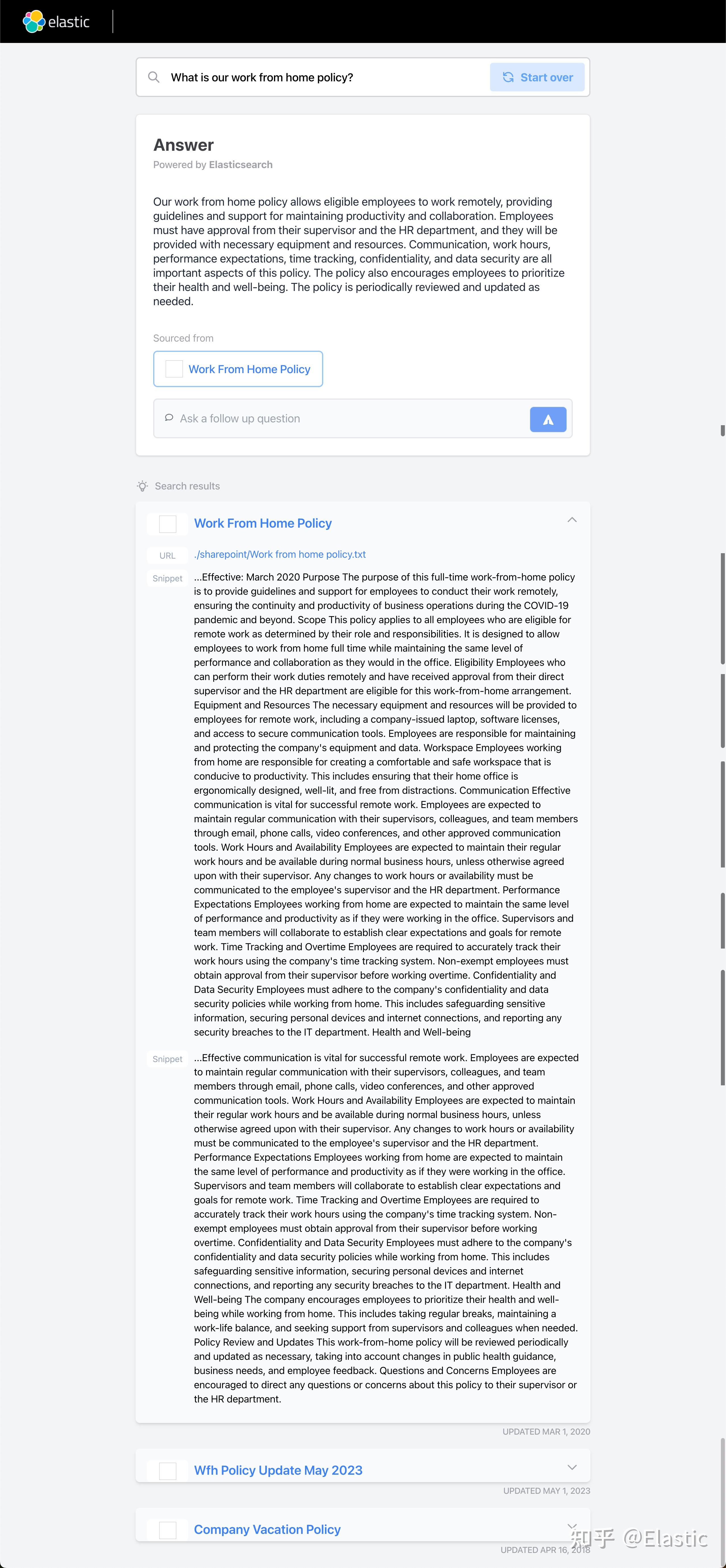 Elasticsearch：使用 Elasticsearch 向量搜索及 RAG 来实现 Chatbot - 知乎