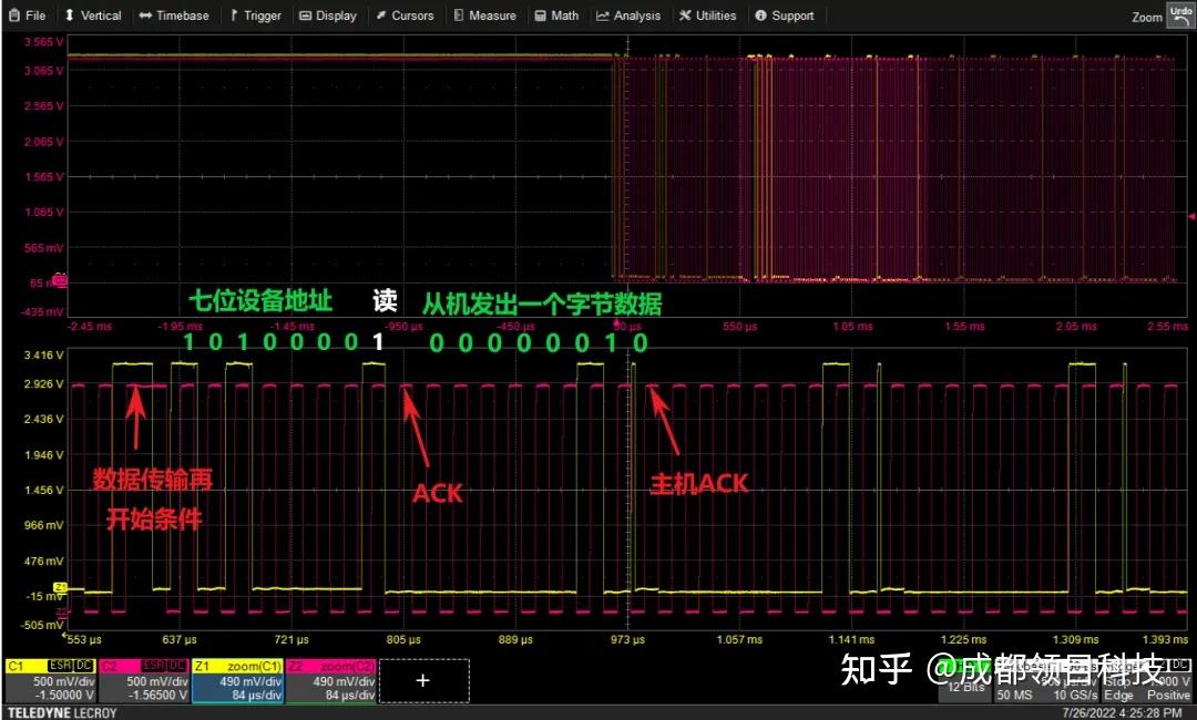 I2C总线讲解与实测 - 知乎