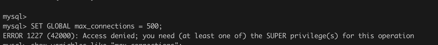 mysql error 1040 too many connections - 知乎