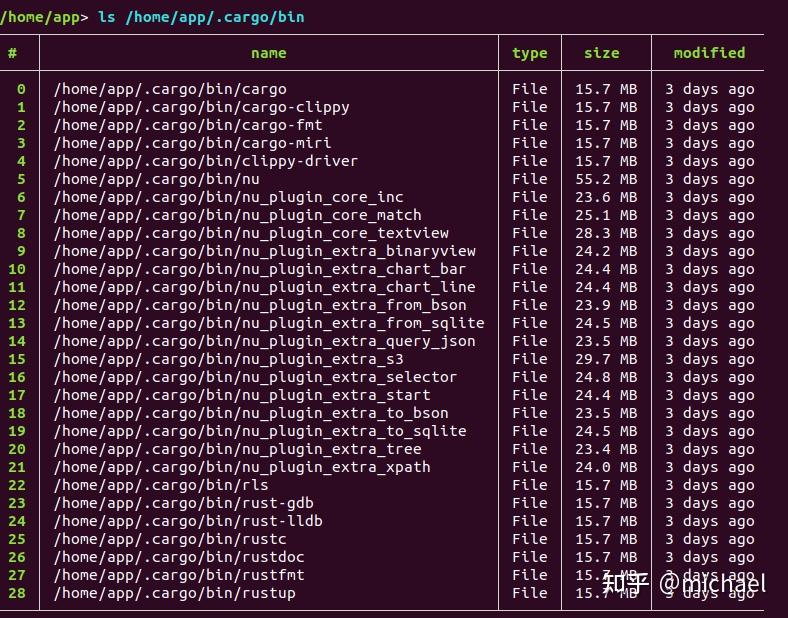 最牛的shell，nushell - 知乎