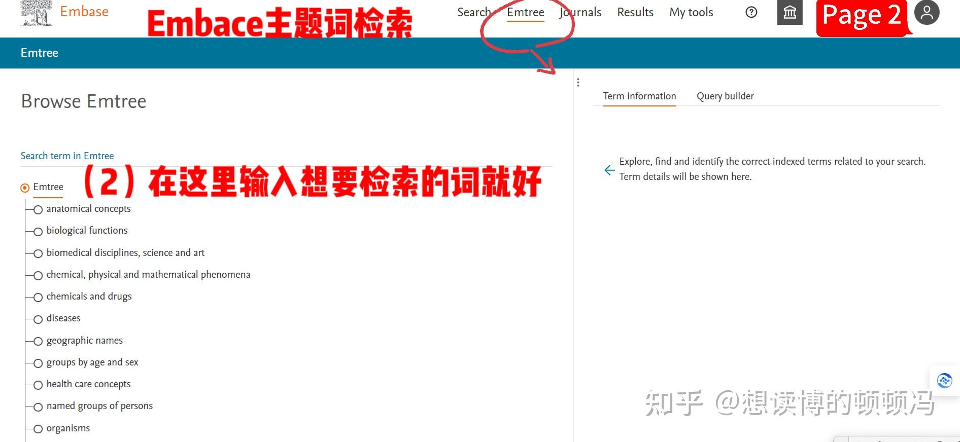 医学英文三大数据库主题词&自由词检索 - 知乎