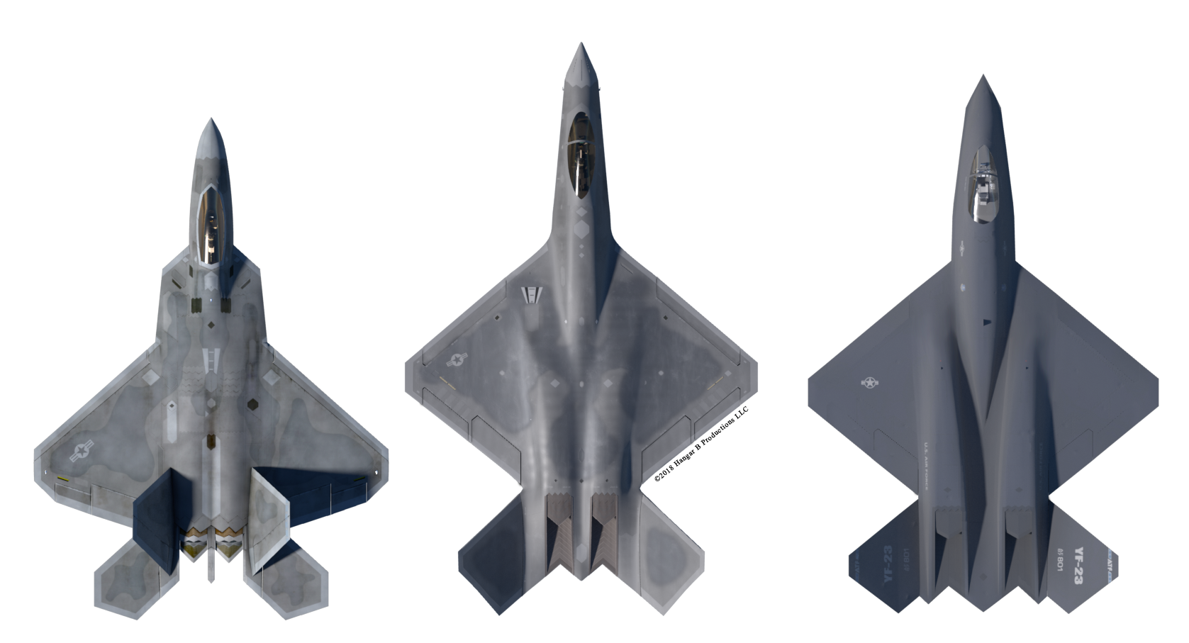 如果当年YF23获胜的话现在的F23将会是怎样的一架飞机？ - 知乎