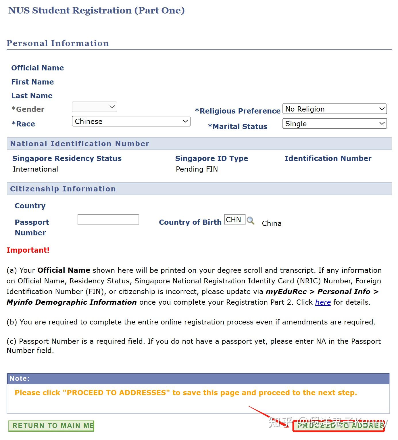新加坡国立大学 National University of Singapore (NUS) 新生注册教程 Part One - 知乎