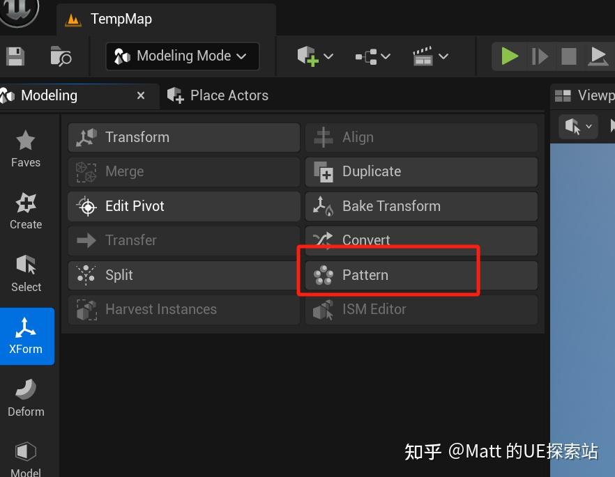 虚幻引擎UE5.6 | 建模Modeling Mode | Pattern根据图案设定Mesh布局 - 知乎