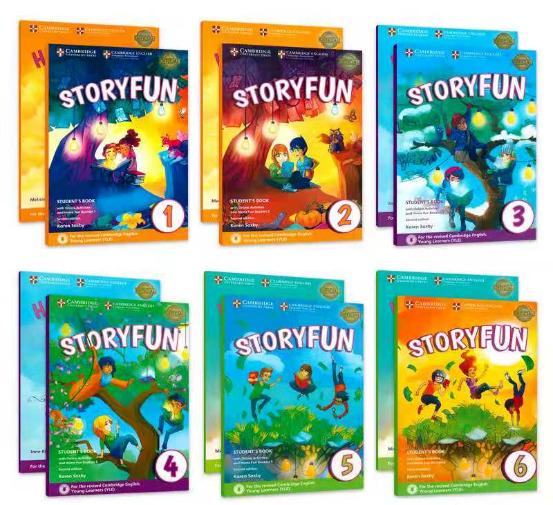 DA003-021 剑桥少儿英语官方备考资料《Storyfun》1-6（含学生书+练习册+教师书+音频+答案） - 知乎