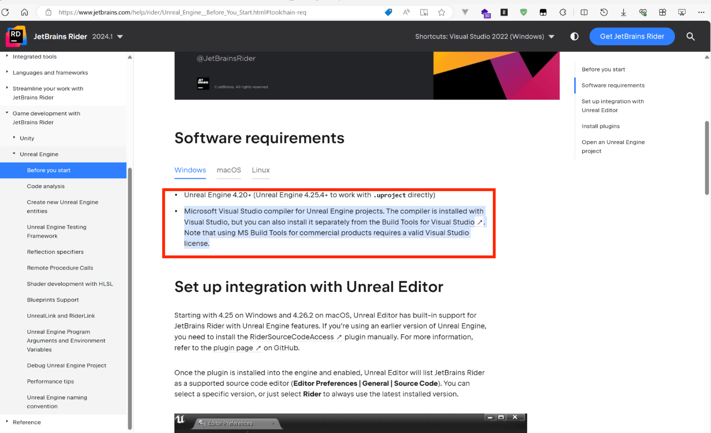 用最轻量的VS负载进行UE5开发(使用rider) - 知乎