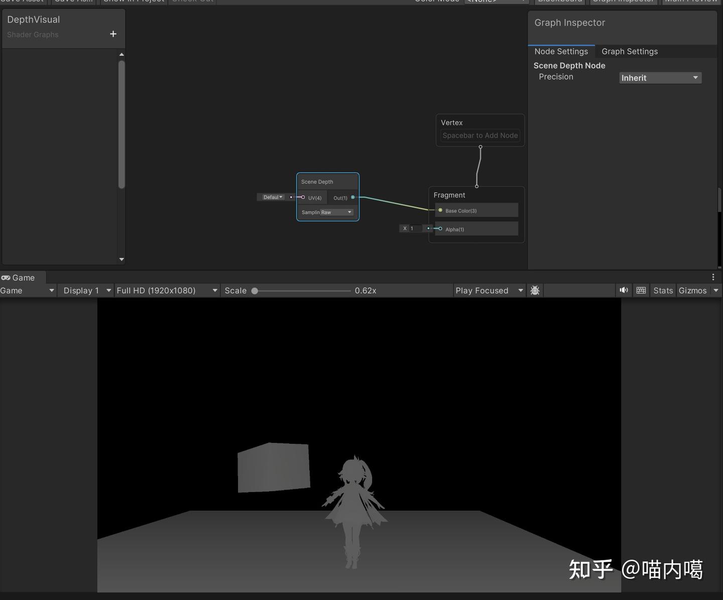 Unity的Raw Depth / Linear01Depth / Linear Eye Depth区别 - 知乎