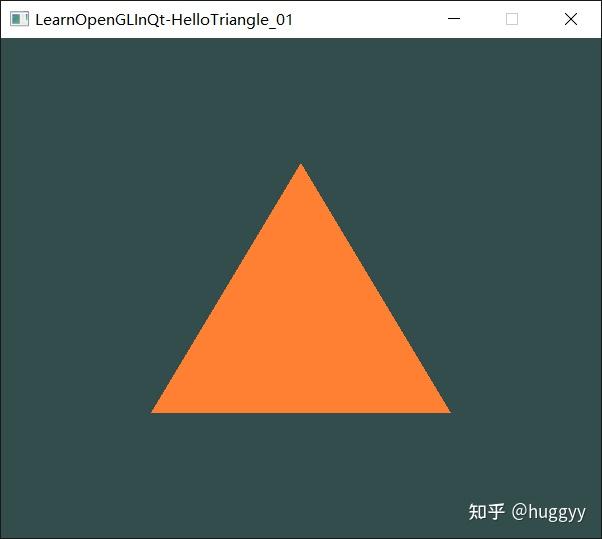 Learn OpenGL In Qt之你好，三角形 - 知乎