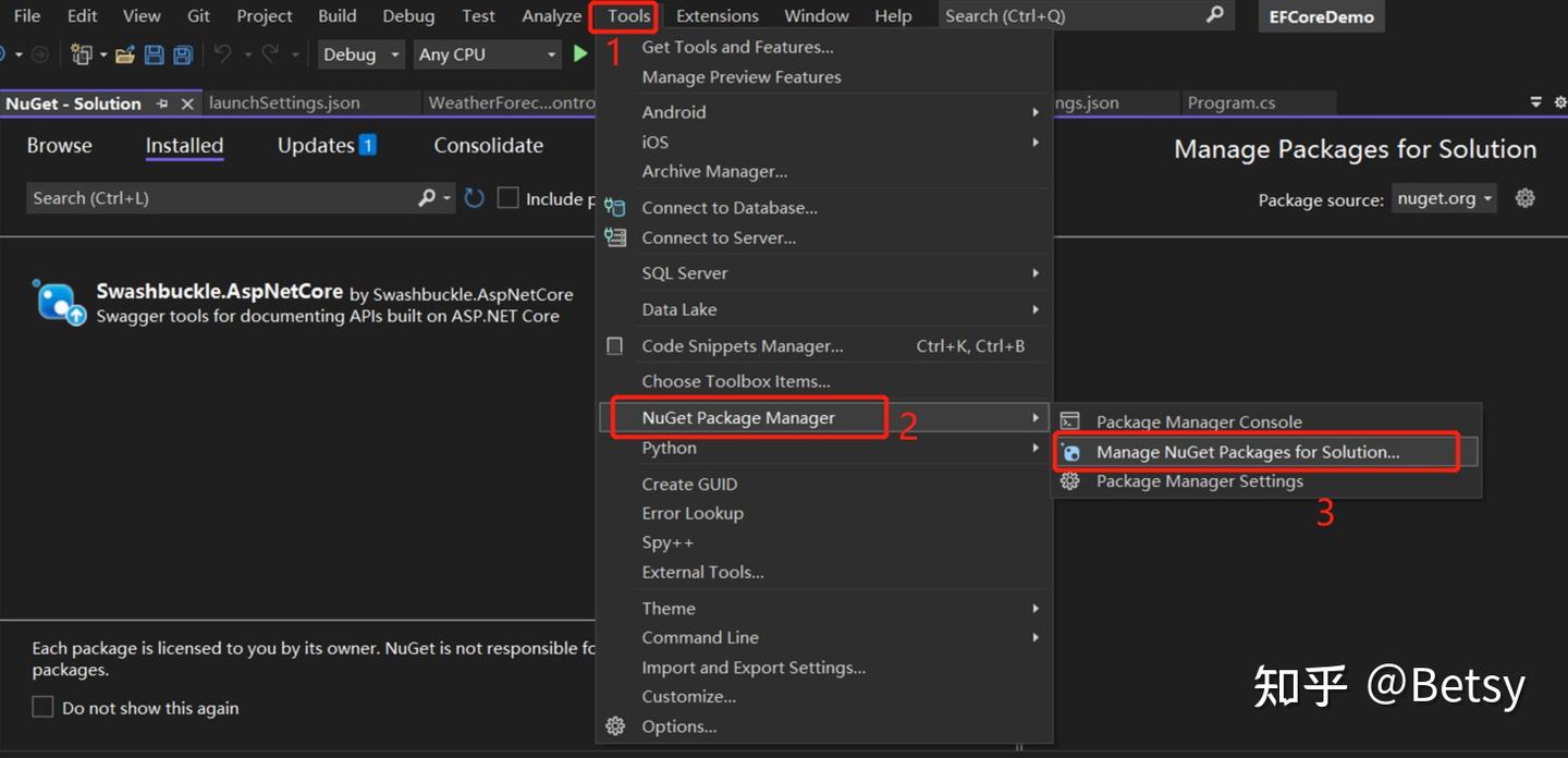 零基础，手把手教你EntityFrameworkCore 基本用法 - 知乎