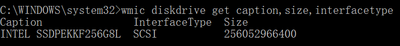 使用WMIC命令查看硬件参数 - 知乎