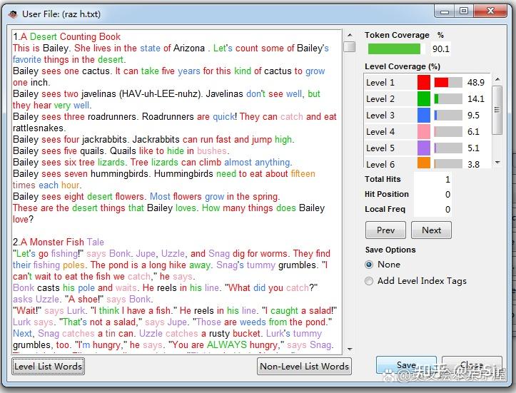 《RAZ H》词汇量，对应英语水平难度详细数据 - 知乎