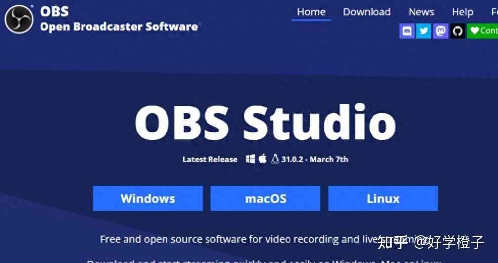 OBS基础：下载与安装OBS Studio - 知乎