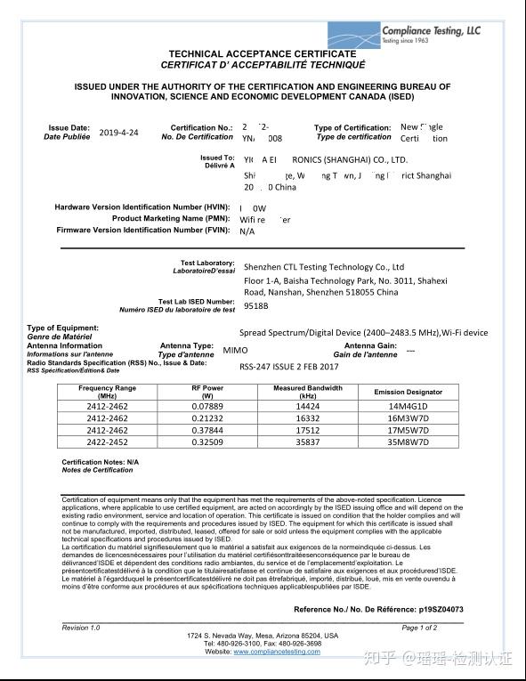 IC ID证书样板 - 知乎